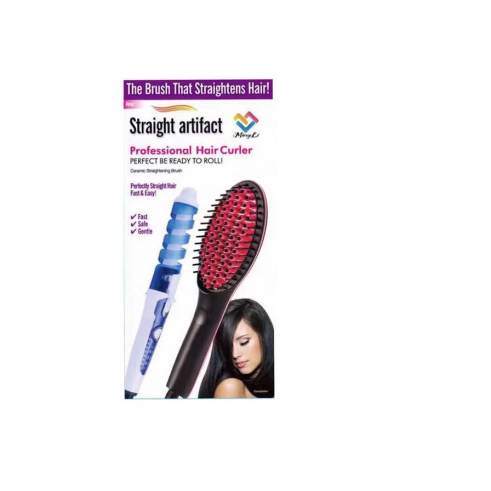 Set: Perie de indreptat parul Simply Straight Artifact + Ondulator pen ...